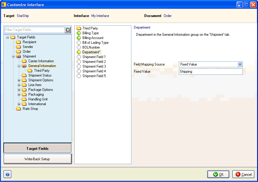 Setting Default Values Setting Default Values